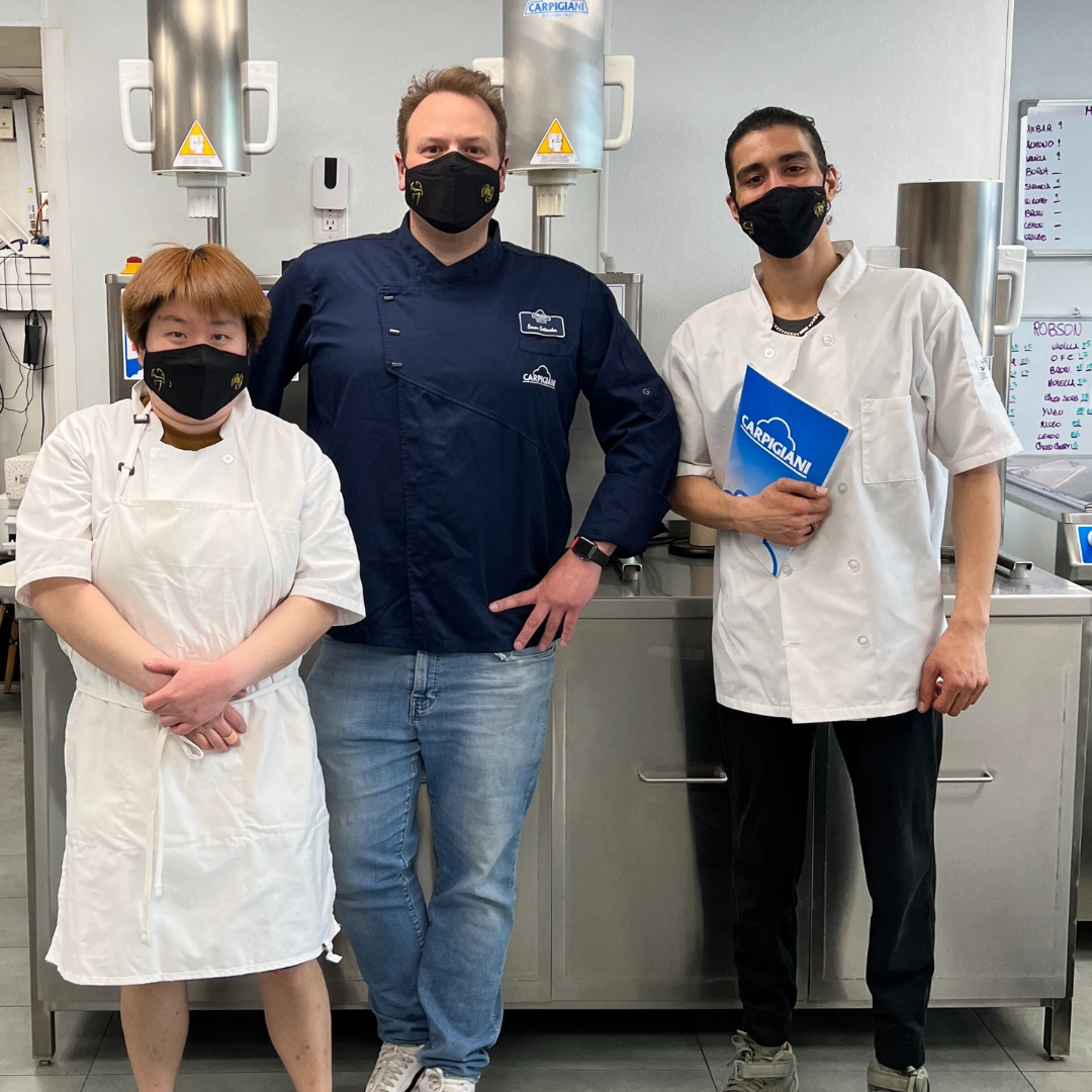 Gelato Master Baron Gottsacker from Carpigiani Gelato University Came ...